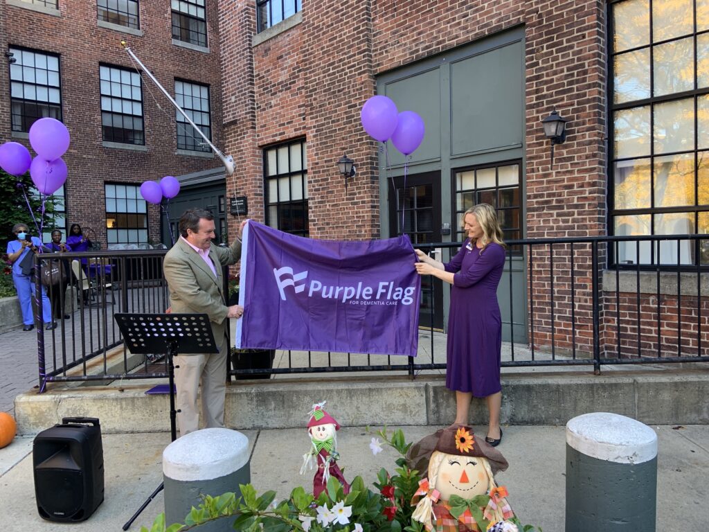 Standish Village Celebrates Purple Flag for Dementia Care ...